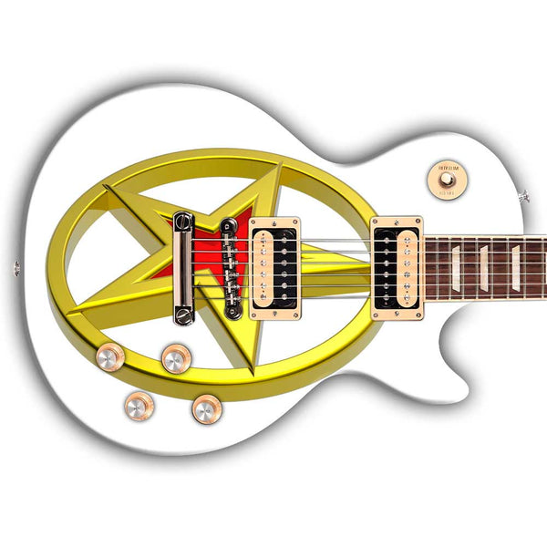 Star Pentagram Guitar Wrap – Rockskins