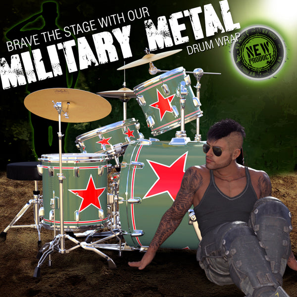 Military Metal Drum Wrap – Rockskins