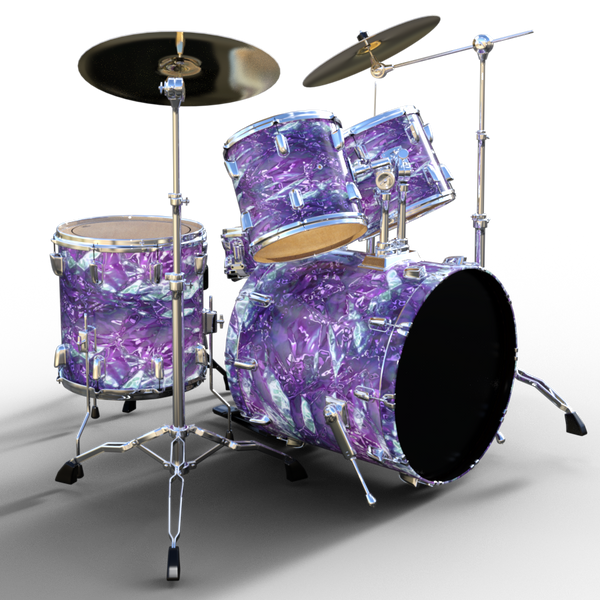 Purple Intensity Drum Wrap – Rockskins