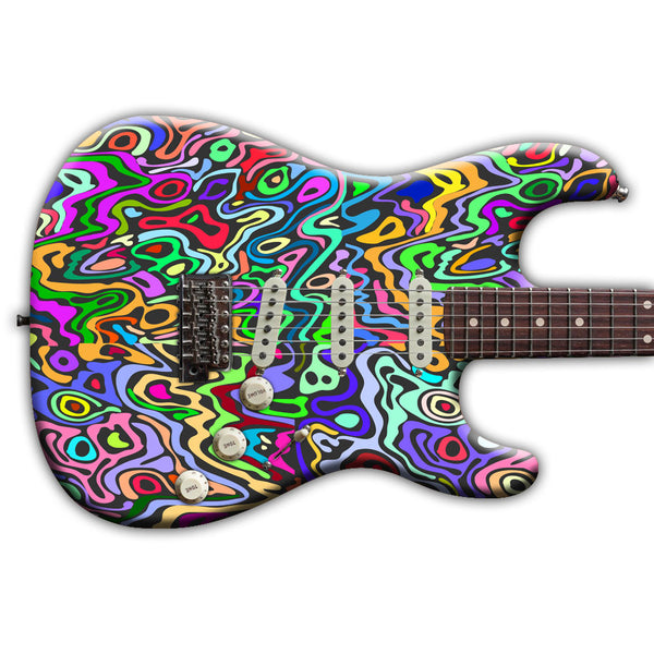Acid Trip Guitar Wrap – Rockskins