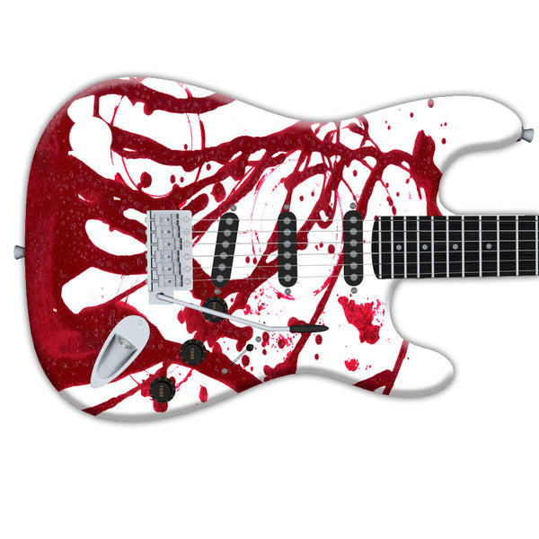 Dripping Blood Guitar Wrap – Rockskins
