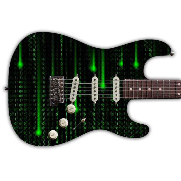 Digital Drip Matrix Guitar Wrap – Rockskins