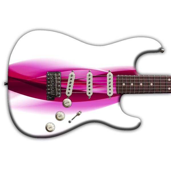 Pink Twist Funky Guitar Wrap – Rockskins