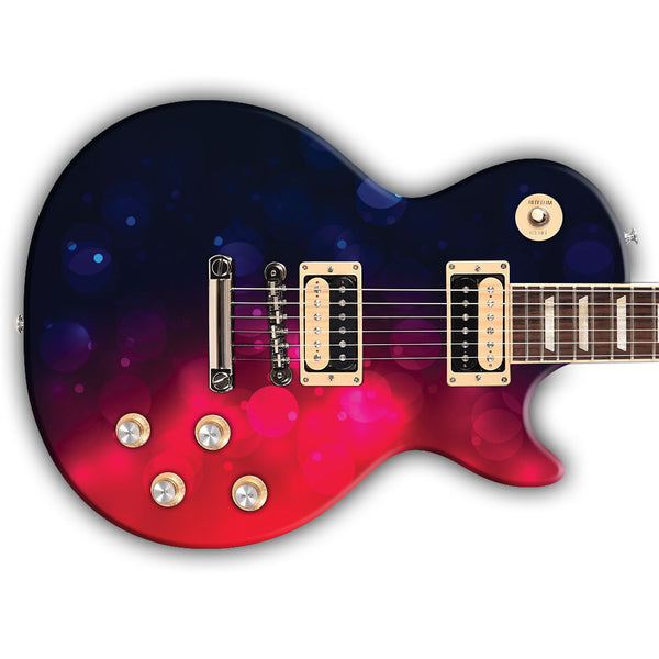 Red Mystery And The Universe Guitar Wrap – Rockskins